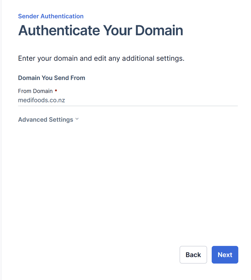 Internal:Authenticating Domain & DMARC through SendGrid