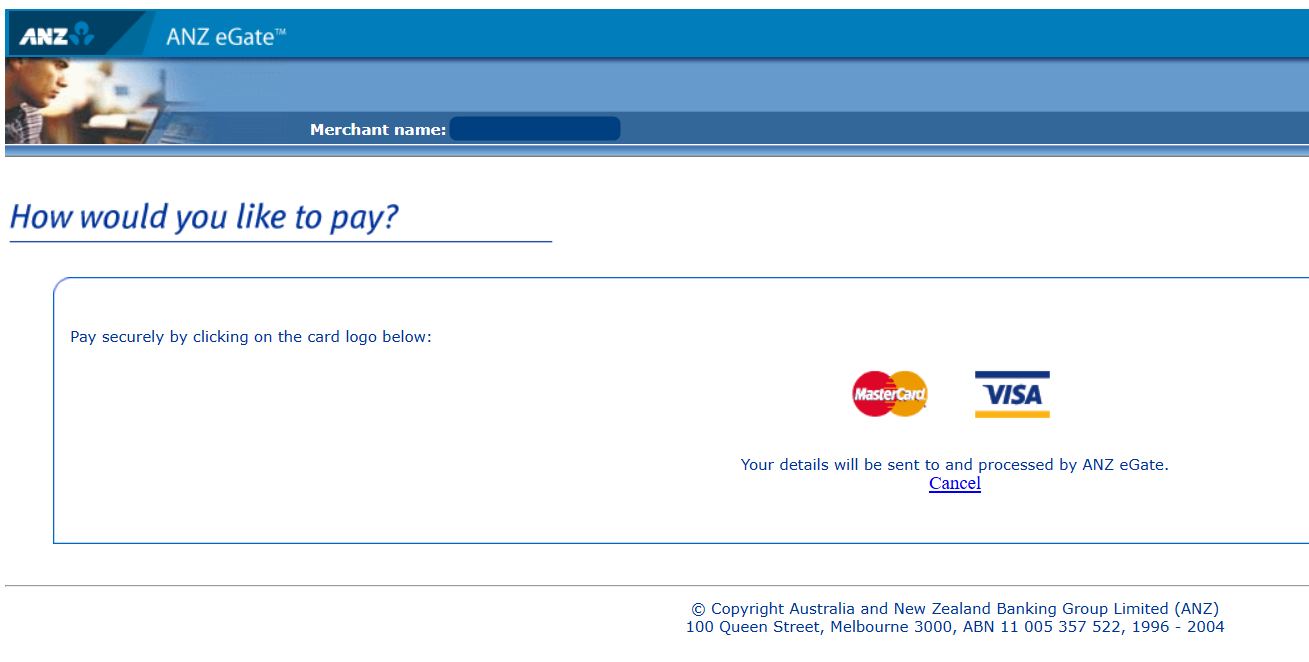 ANZ E-Gate - PCI Changes: 2025